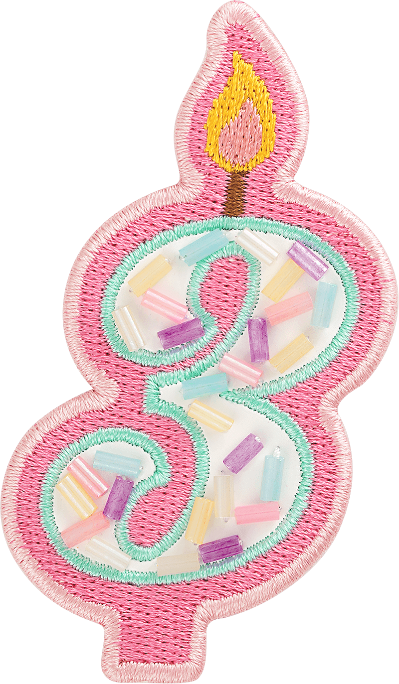 Birthday Candle Patch