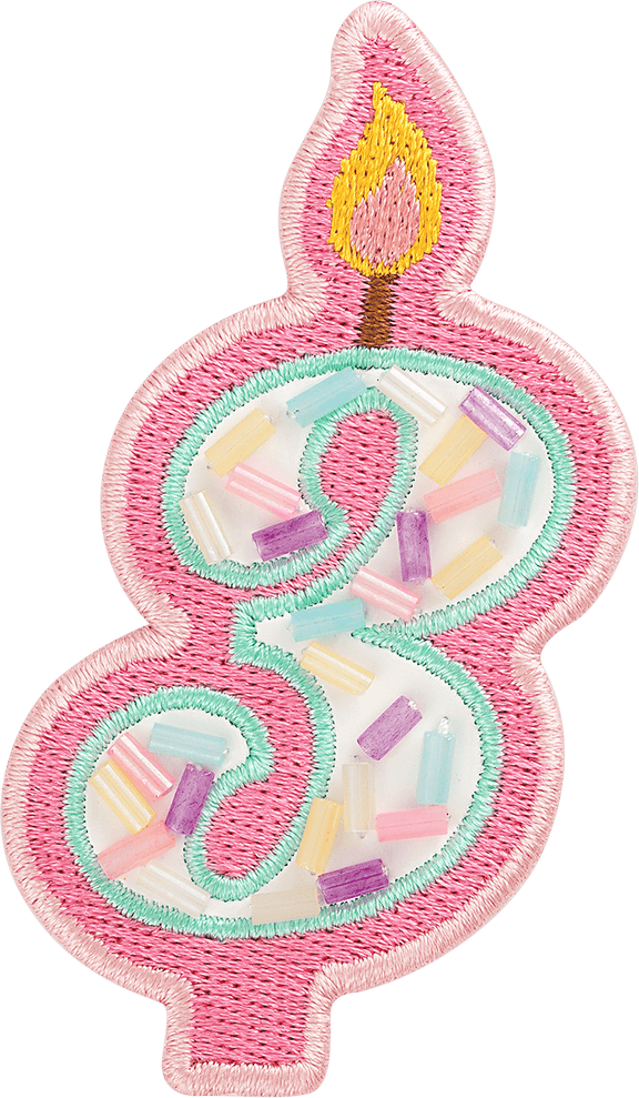 Birthday Candle Patch