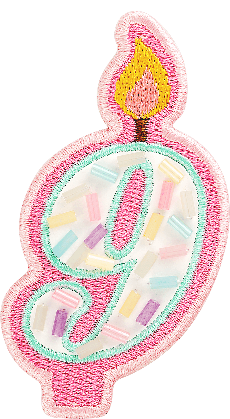 Birthday Candle Patch
