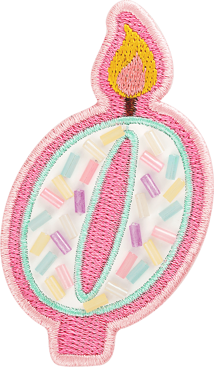 Birthday Candle Patch