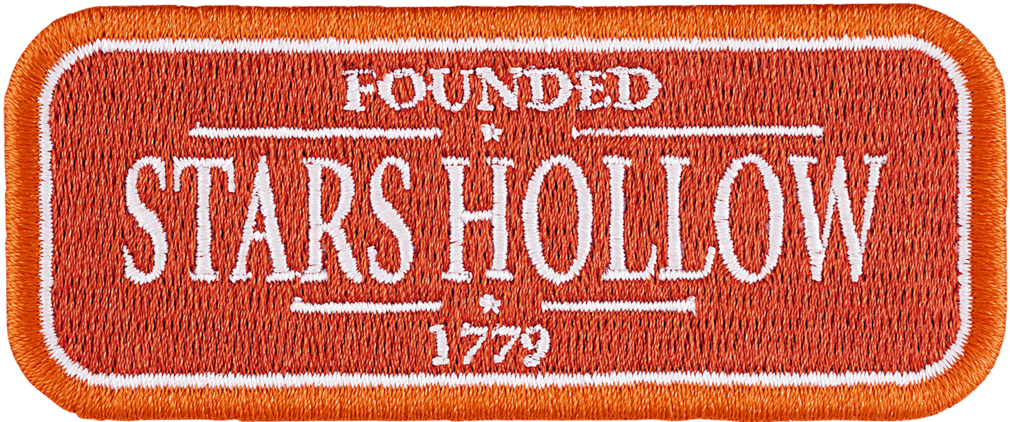 Stars Hollow Plaque Patch