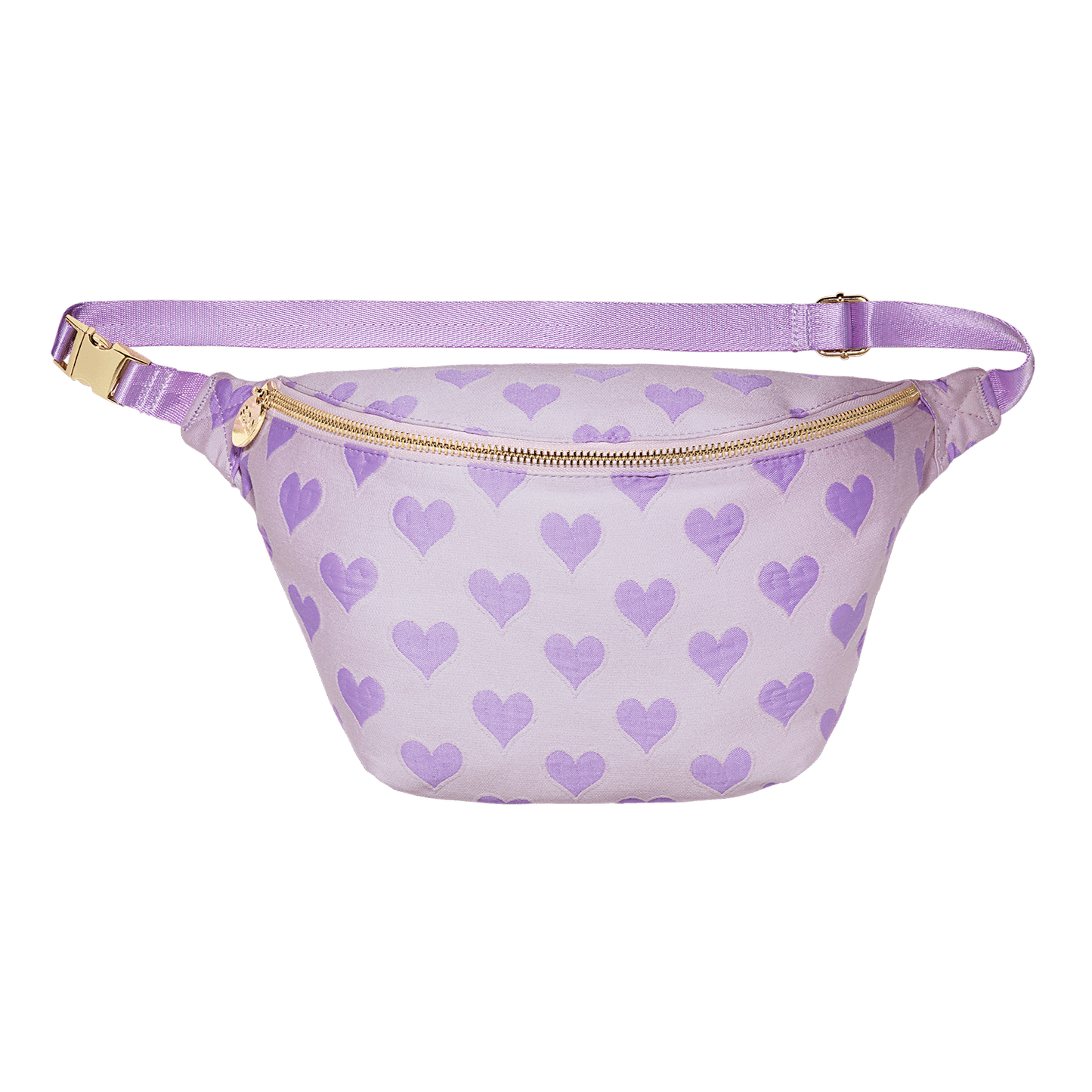 Heart Jacquard Jumbo Fanny Pack | Custom Large Belt Bag | Stoney Clover ...