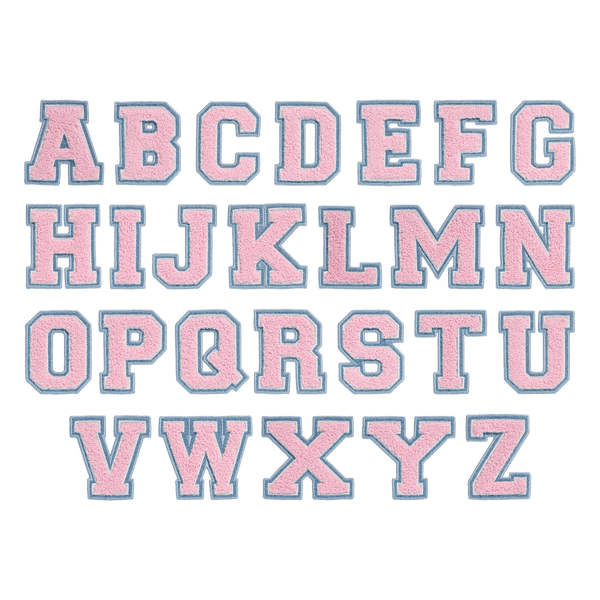 Grape Glitter Varsity Star Patch