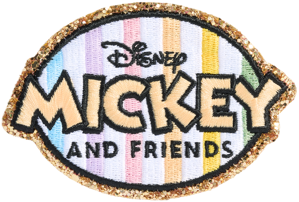 Mickey and Friends Logo Patch