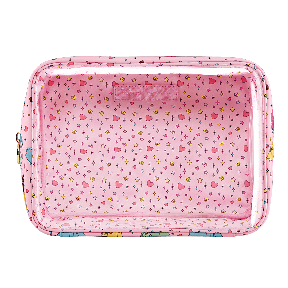 Disney Princess Clear Front Large Pouch | Customizable Large Pouch ...