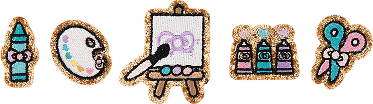 Hello Kitty Art Patch Set