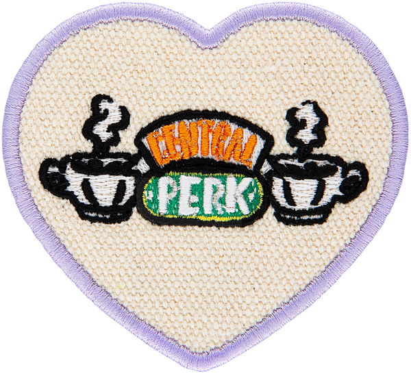 Central Perk Heart Patch