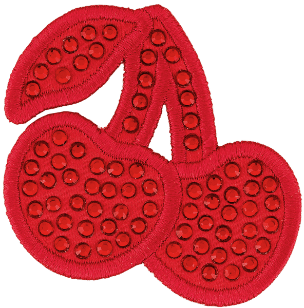 Noir Glitter Varsity Star Patch