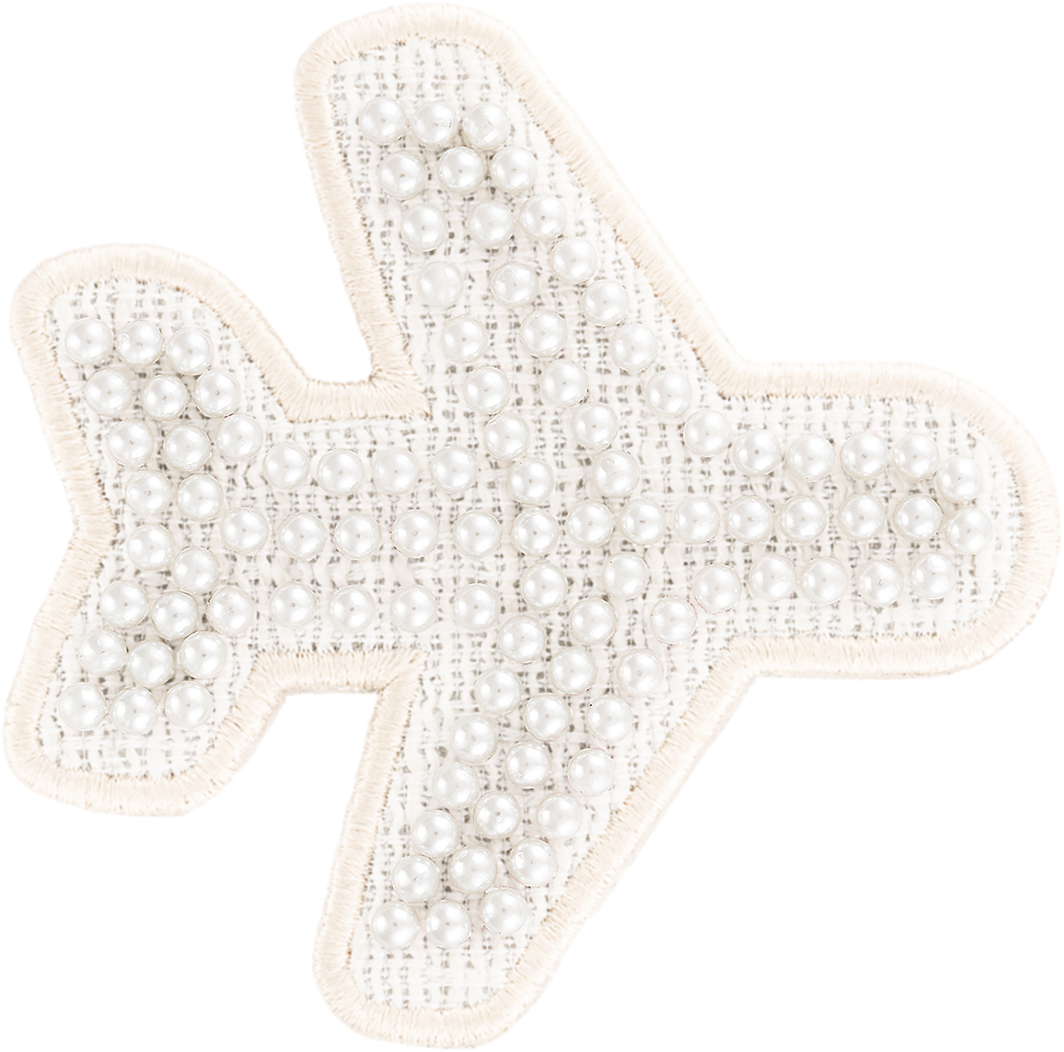 Jumbo Pearl Airplane Patch | Embroidered Patch - Stoney Clover Lane