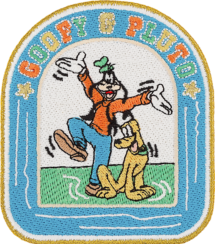 Disney Goofy & Pluto Patch