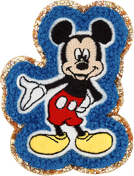 Glitter Mickey Patch