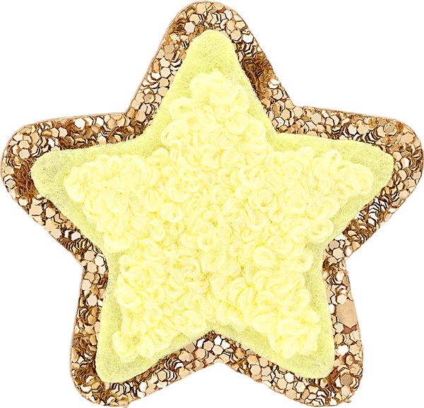 Banana Glitter Heart Patch | Embroidered Patch - Stoney Clover Lane